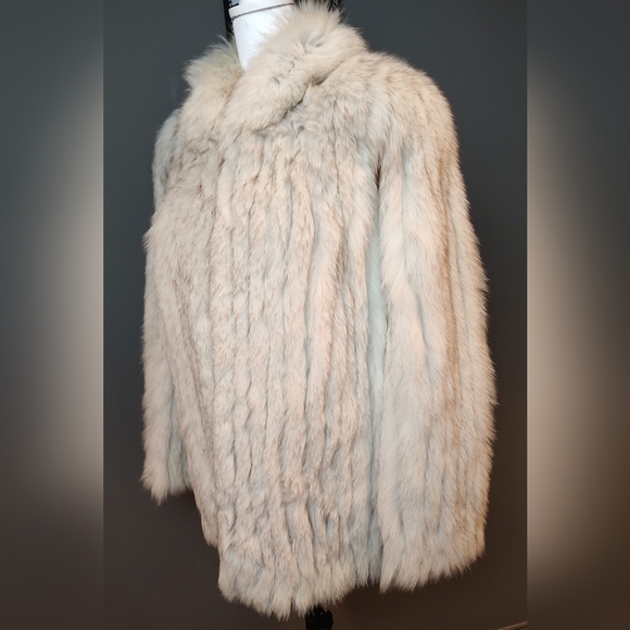 Saga Furs | Jackets & Coats | Vintage Saga Real White Fox Jacket | Poshmark